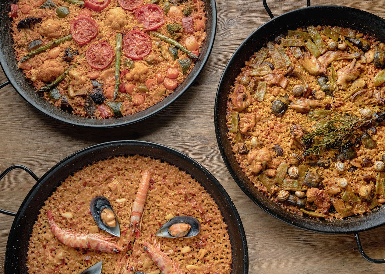 Las mejores recetas de paella